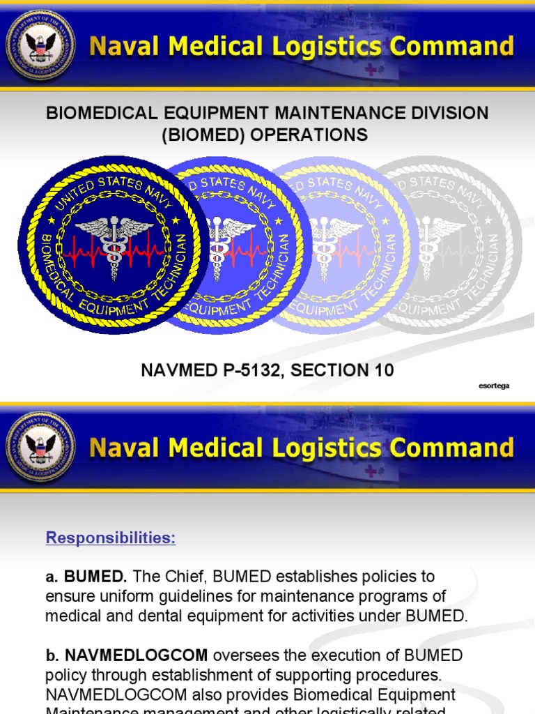 Biomedical Equipment Maintenance Division (Biomed) Operations | PDF ...