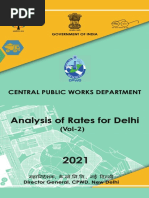 Adoption of CPWD Delhi Schedule of Rates DSR in Lieu of Standard ...