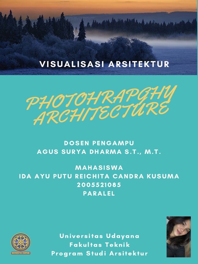 Ida Ayu Putu Reichita Candra Kusuma - Photography Architecture | PDF