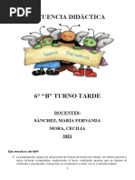 Secuencia Didáctica Bicho Raro | PDF