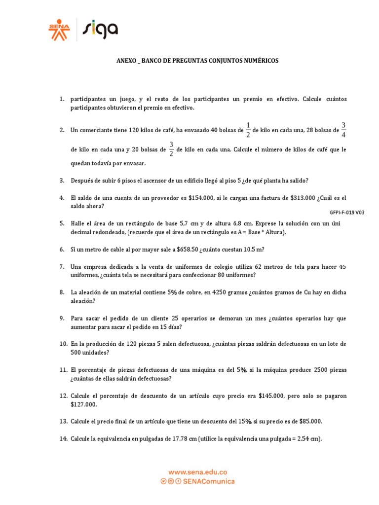 Examen 123 | PDF | Kilogramo