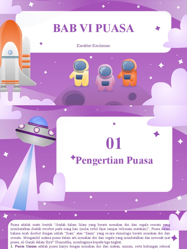 Bab Vi Puasa | PDF | Agama & Spiritualitas | Gaya Hidup