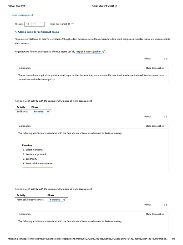 MindTap - Cengage Learning | PDF | Decision Making | Federal Aviation ...
