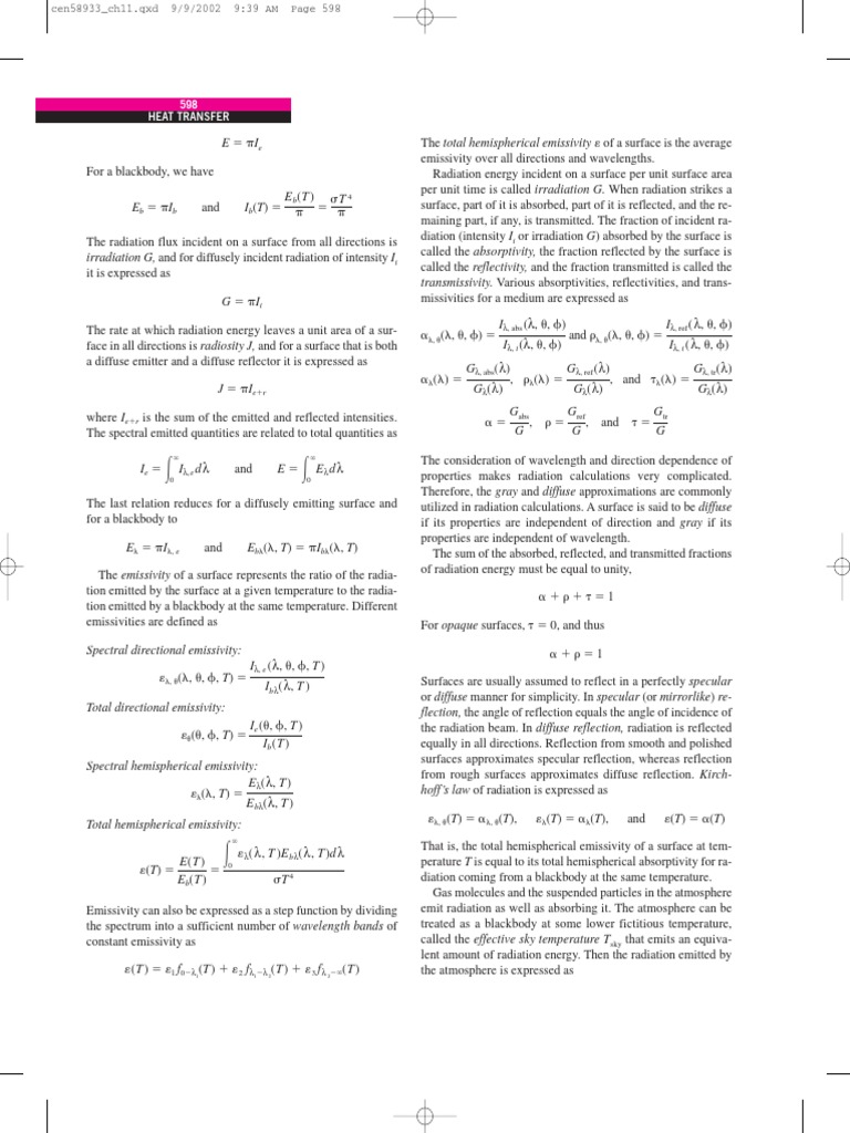 Heat Transfer 2nd Ed. by Cengel-617 | PDF | Physical Sciences ...