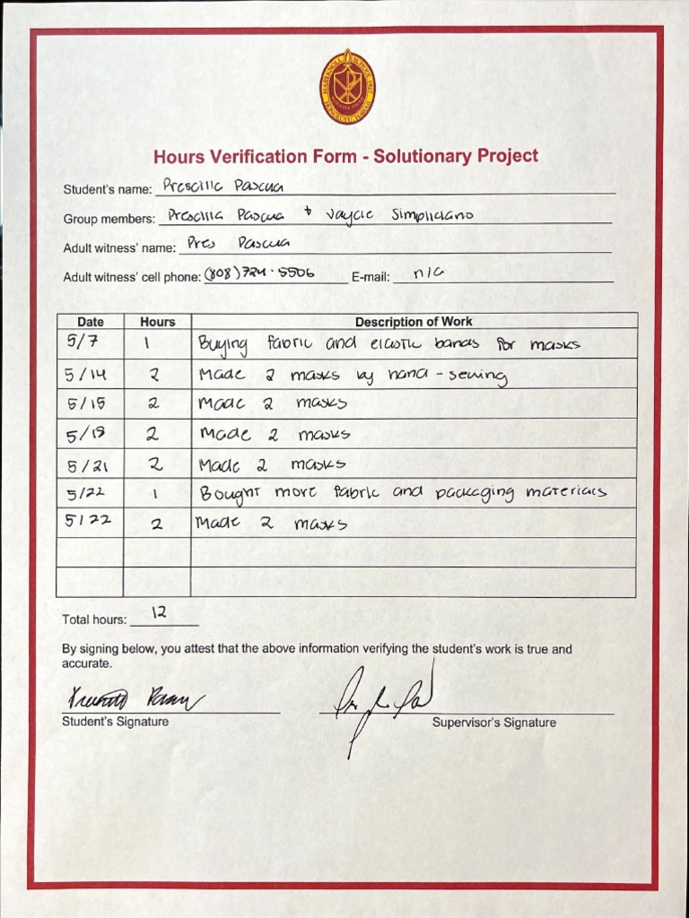 Solutionary Form | PDF