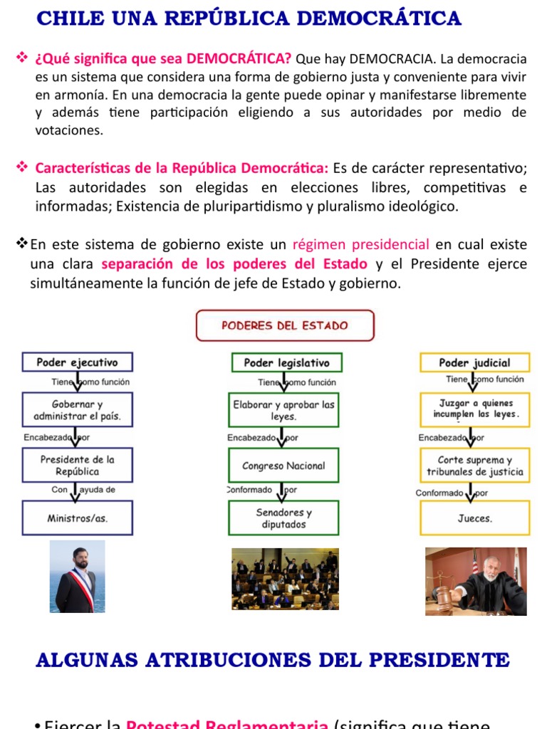 Organización Del Estado de Chile | PDF | Ideologías políticas | Democracia