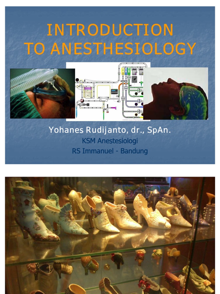 Introduction To Anesthesiology | PDF | Anesthesia | Intensive Care Medicine
