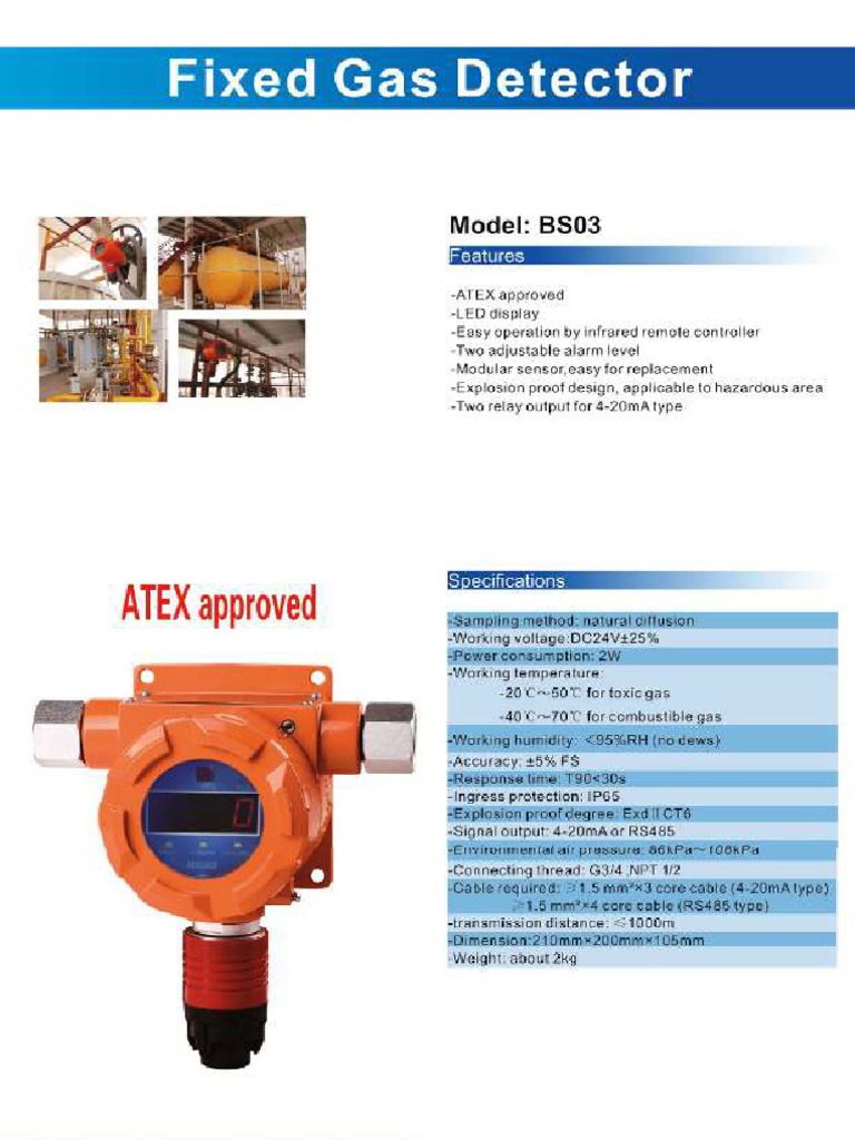 BS03 - Data Sheet | PDF