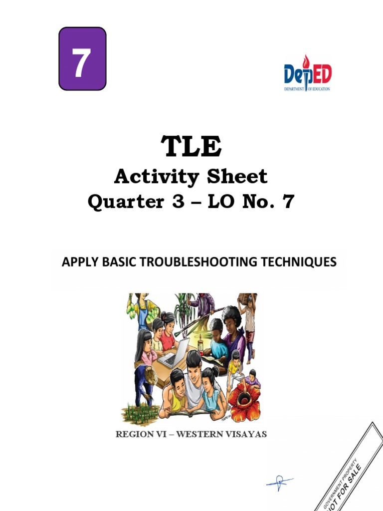 Q3 TLE Module 2 - APPLY BASIC TROUBLESHOOTING TECHNIQUES | PDF ...