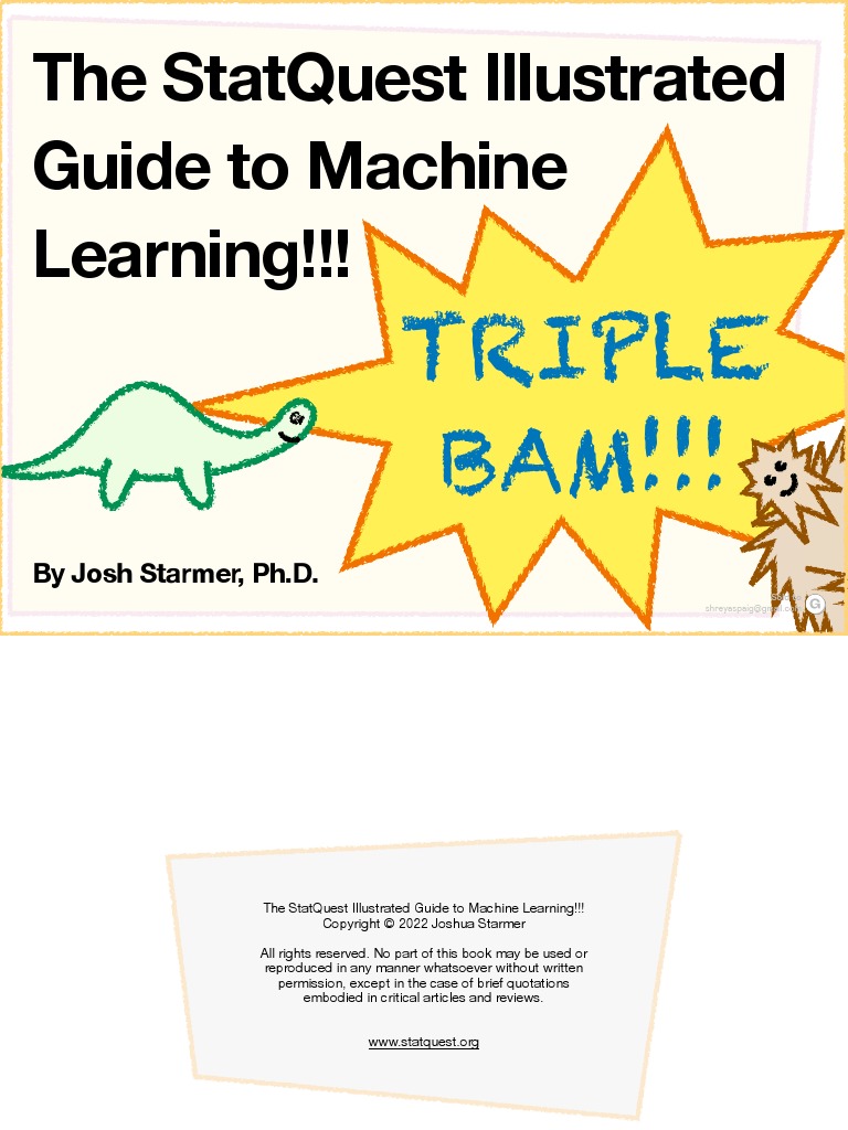 Statquest Illustrated Guide To Machine Learning v1.0 Paperback | PDF ...
