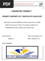 Human Hair's Role in Chocolate Production | PDF | Chocolate | Cysteine