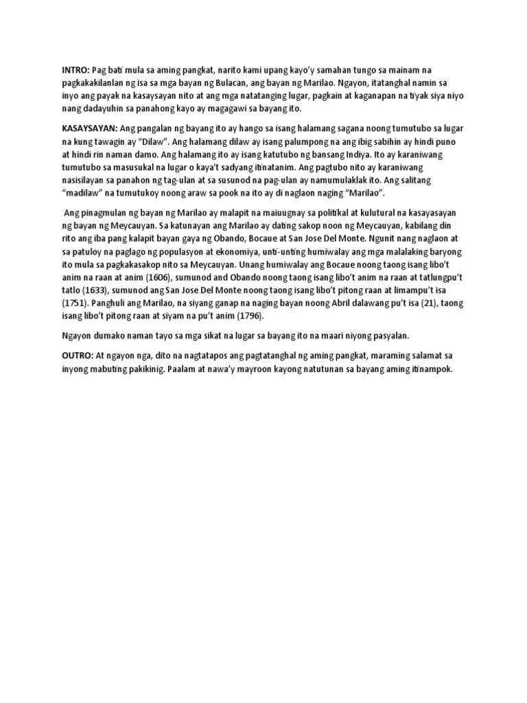 Photo Exhibit-Script | PDF