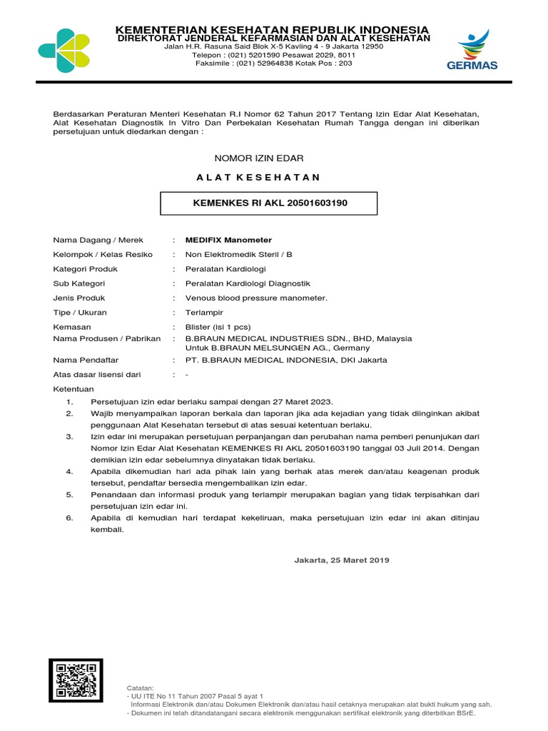 Medifix W. Intr. Air FF 90 | PDF | Hukum