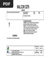 NALCO 7208 BOILER WATER TREATMENT - MSDS ... Ind | PDF | Personal ...