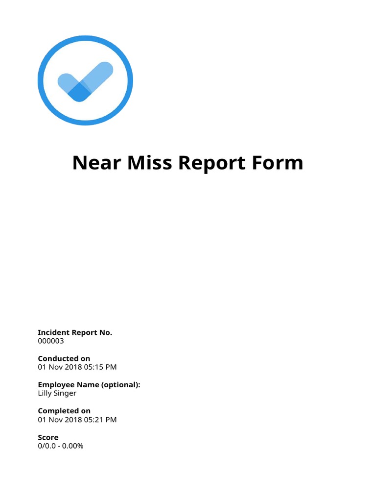 Near-Miss-Report-Form-iAuditor-sample-report | PDF