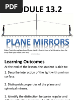 Plane Mirror Reflection Worksheet | PDF