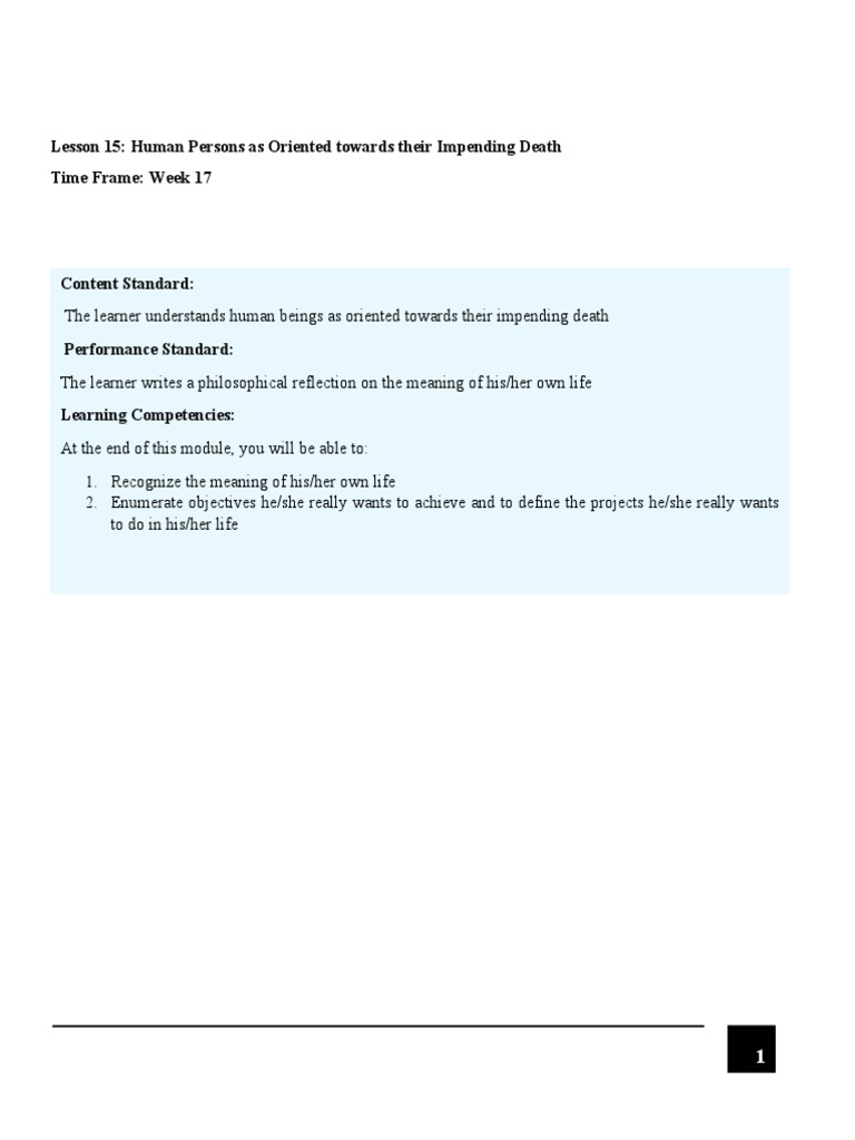 Finding Meaning in Life's Limits | PDF | Meaning Of Life | Learning