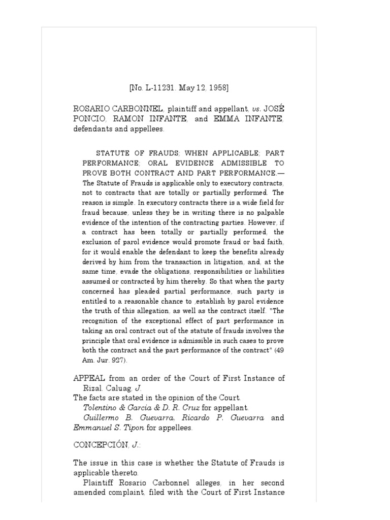 Tolentino & Garcia & D. R. Cruz Guillermo B. Guevarra, Ricardo P ...