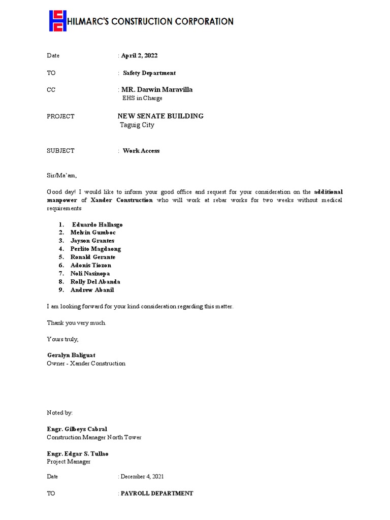 NSB - Justification Letter | PDF | Civil Engineering | Structural ...