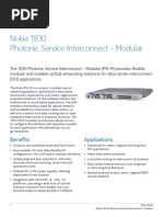 Nokia 1830 PSS Platforms Overview | PDF | Wavelength Division ...