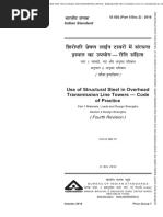 IS 802 Part-1 Sec-1 2015 | PDF | Structural Steel | Screw