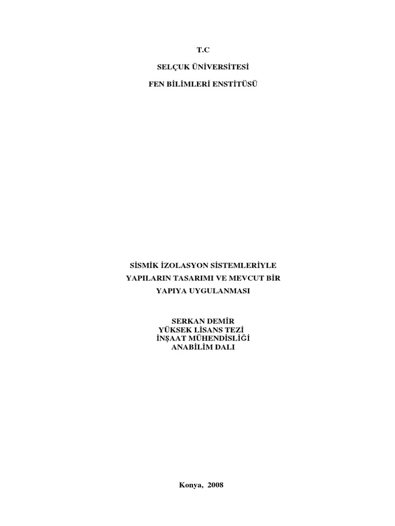 Seismic Isolation Systems | PDF