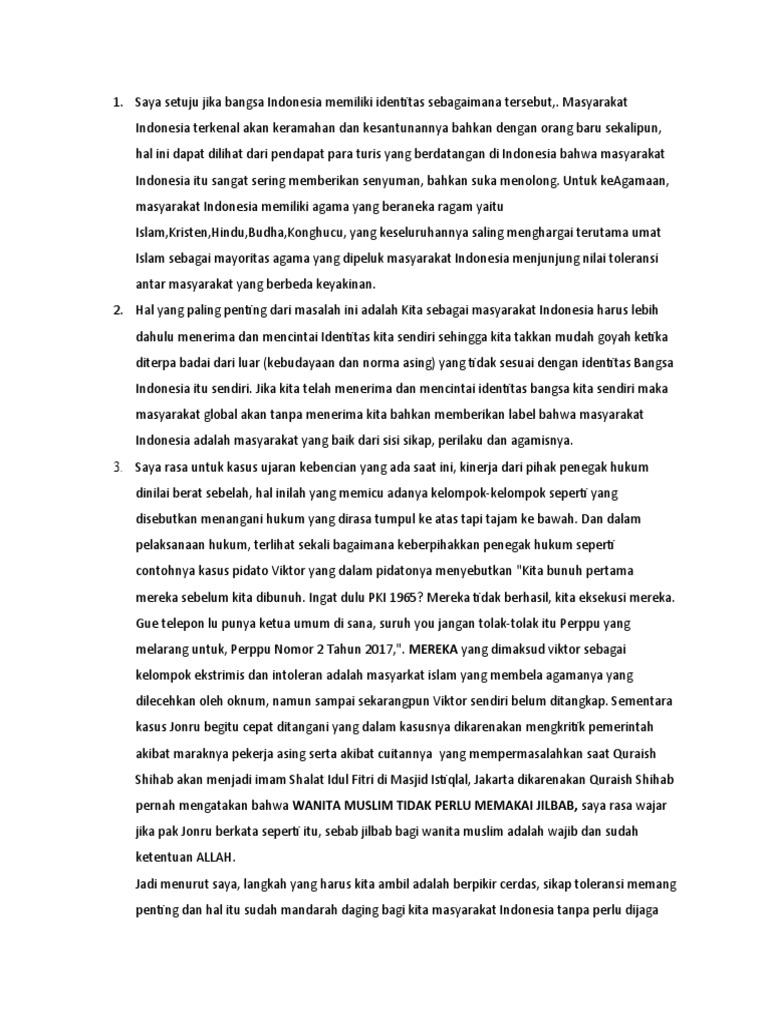 Tugas PKN Kuliah | PDF