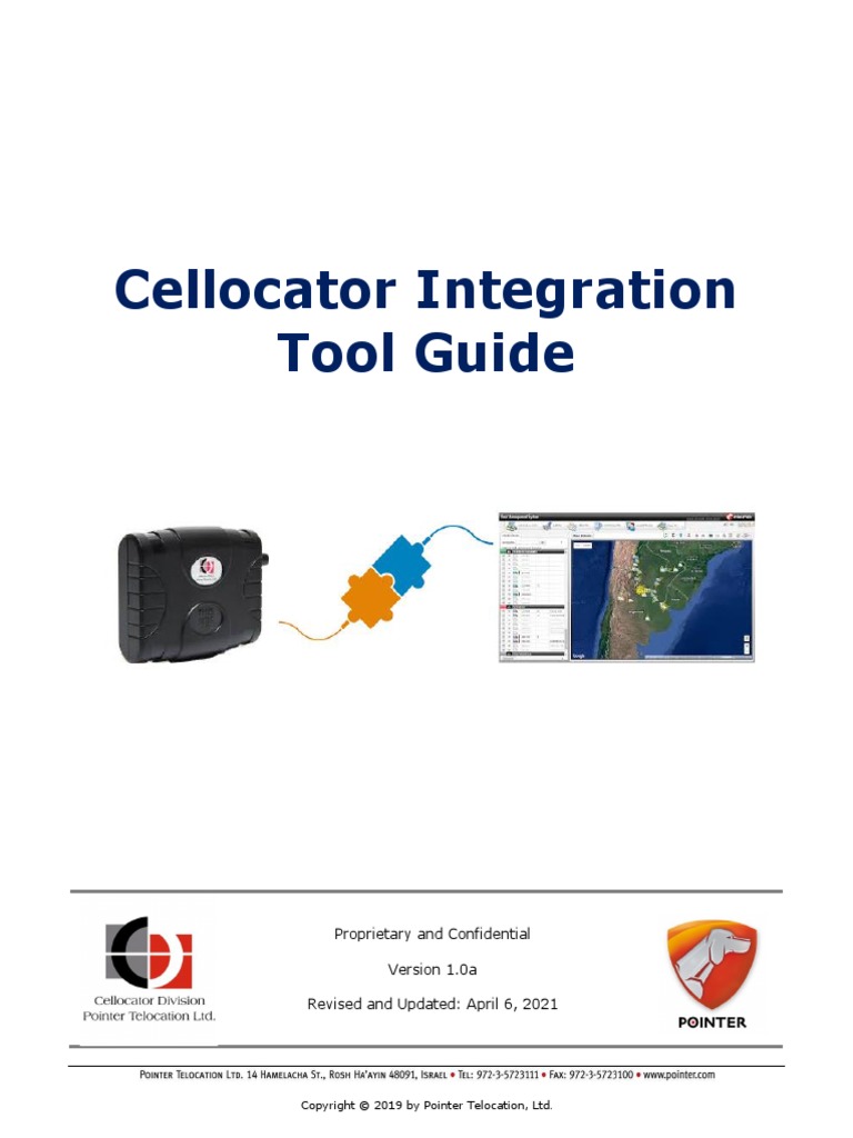 Cellocator Integration Tool Guide 1.0a Apr 6 2021 | PDF | Microsoft Sql Server | Software