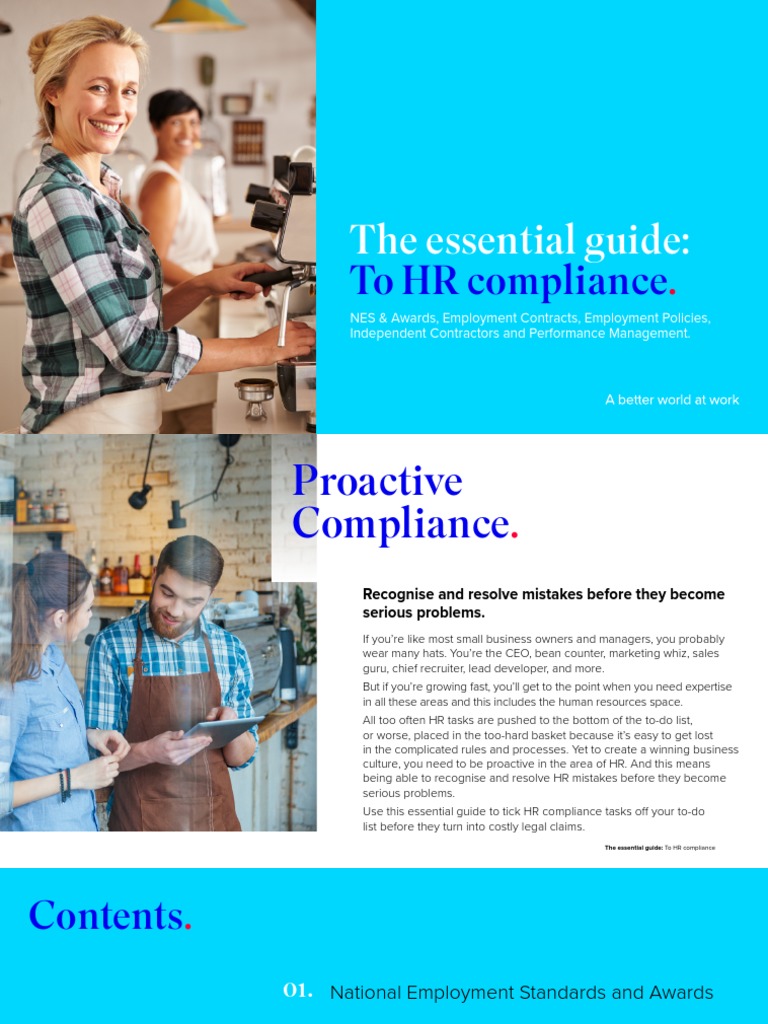 The Essential Guide:: To HR Compliance | PDF | Employment | Pension