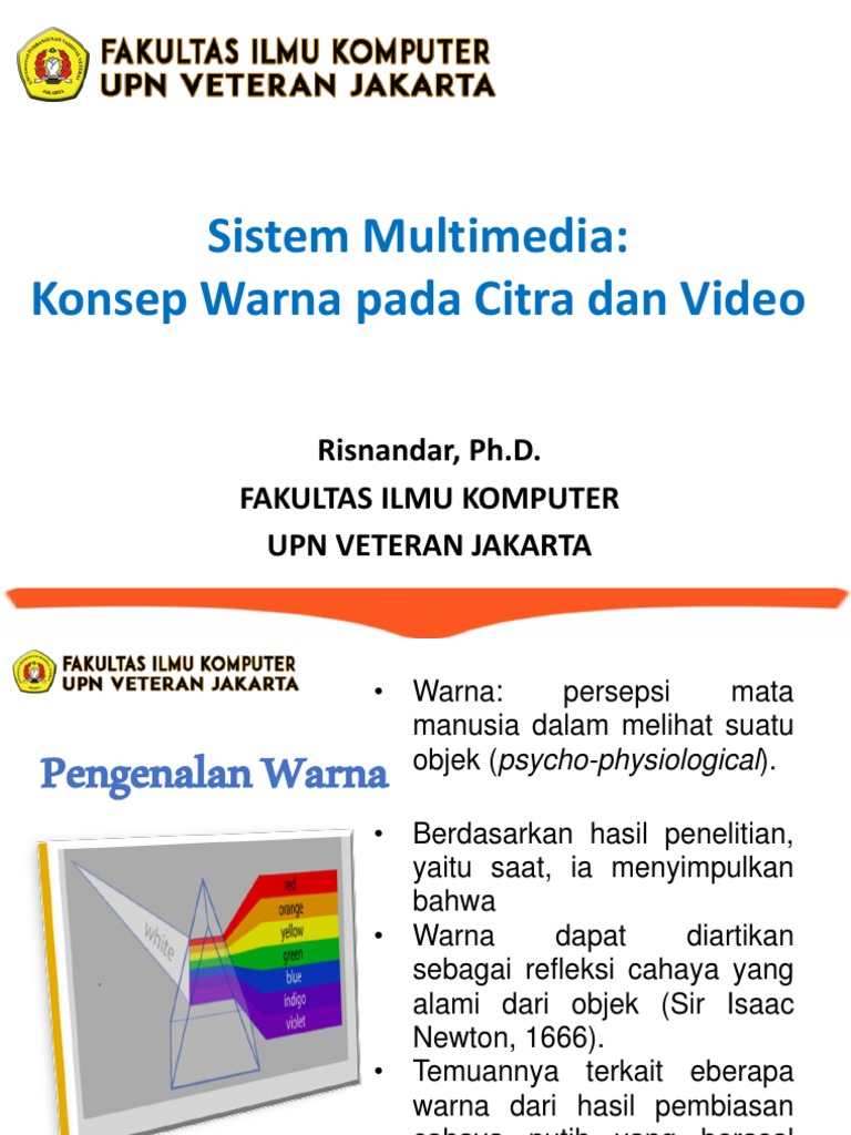 Warna Citra Video | PDF
