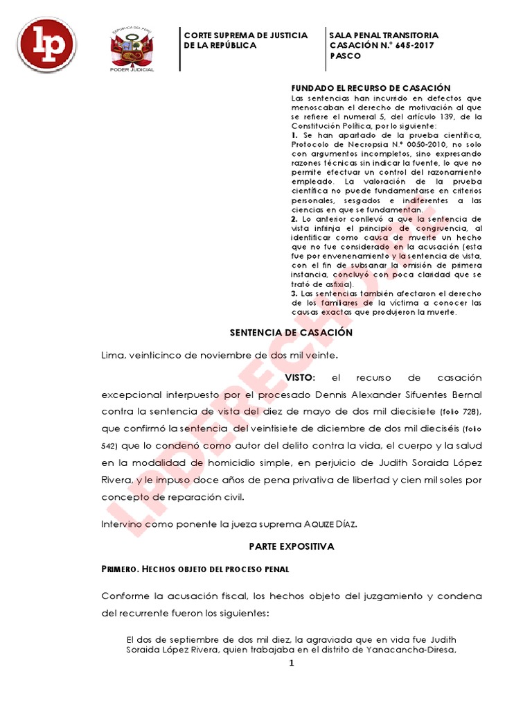 Homicidio Simple | PDF | Derecho penal | Homicidio
