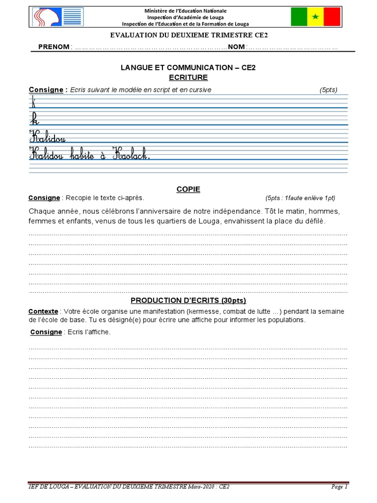 Compo Ce2 | PDF | Méthodes et références pédagogiques