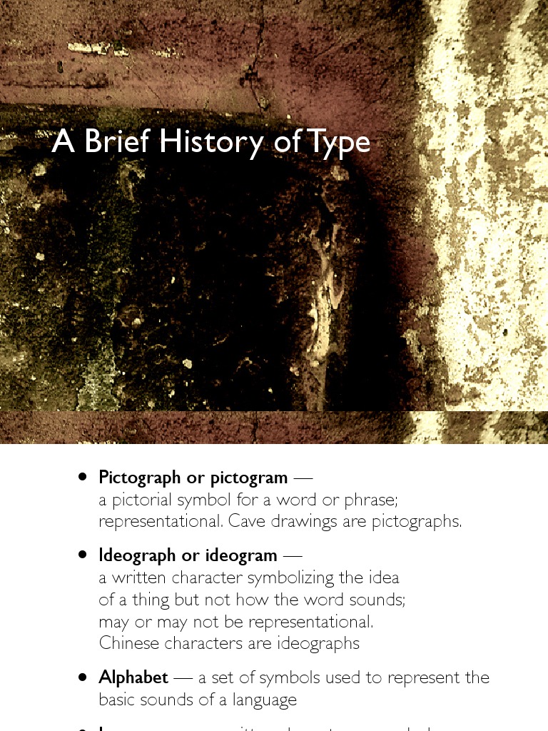 History of Type | PDF | Sans Serif | Typefaces