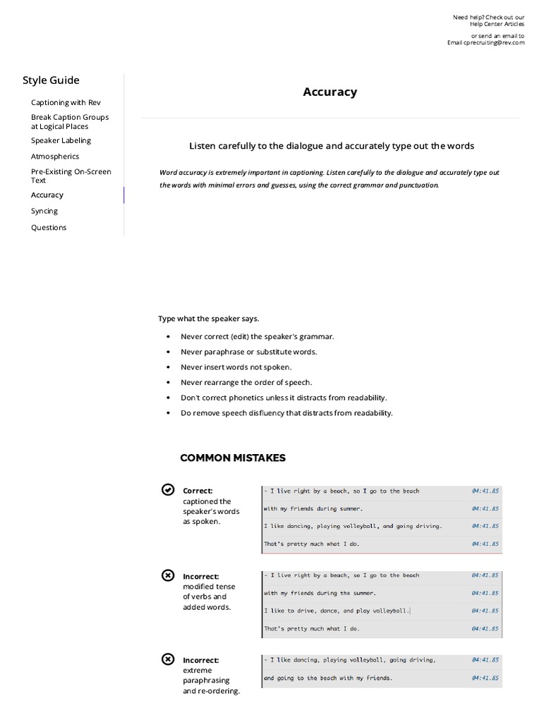 Rev - Caption Freelancer Application - Online Application - Step 28 ...