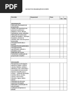 Modelo Check List | PDF | Science | Tecnologia (geral)