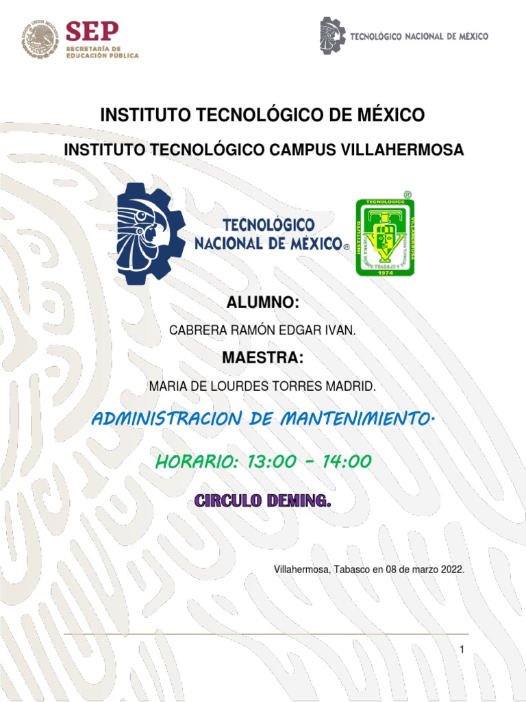 Circulo Deming | PDF | Logística