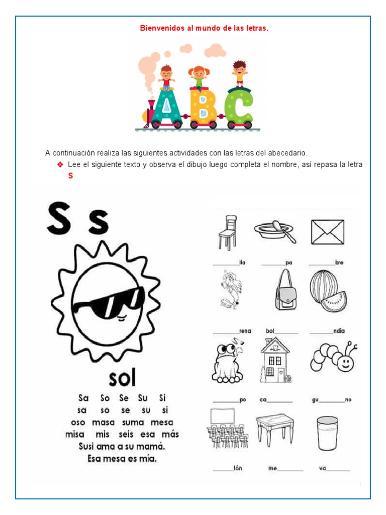 Bienvenidos Al Mundo de Las Letras | PDF