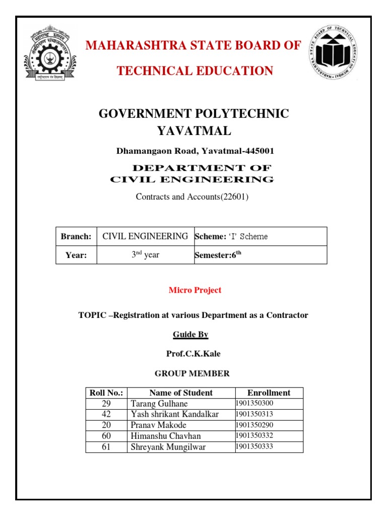CAA Microproject Final | PDF | Diploma | Academic Degree