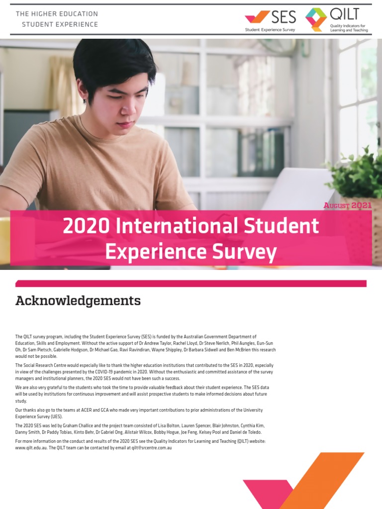 2020 Ses International Report | PDF | Socioeconomic Status | Learning