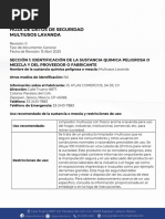 001 HDS Beta Quat 4 | PDF | Amoníaco | Agua