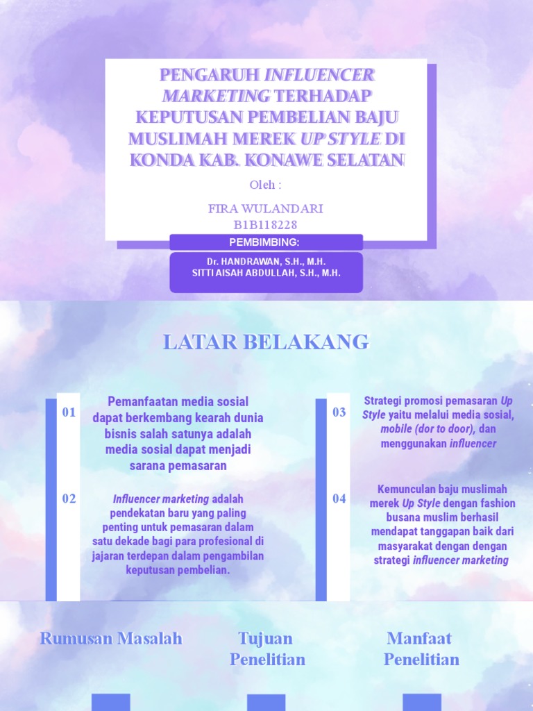 Pengaruh Influencer Marketing | PDF