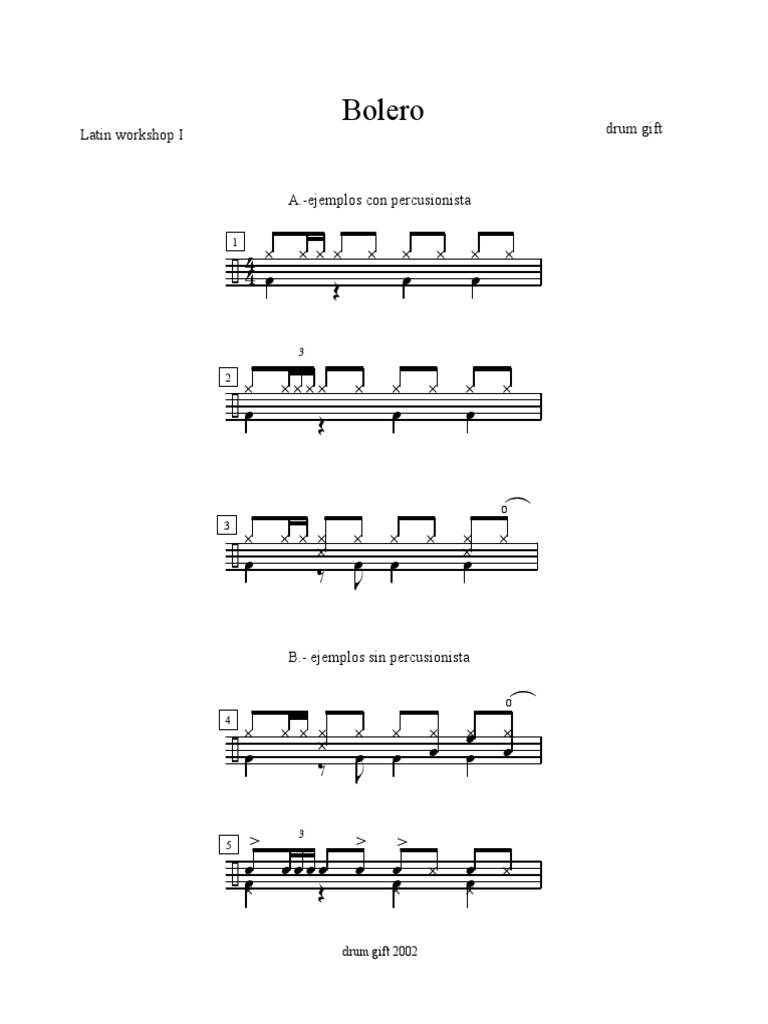 Bolero | PDF