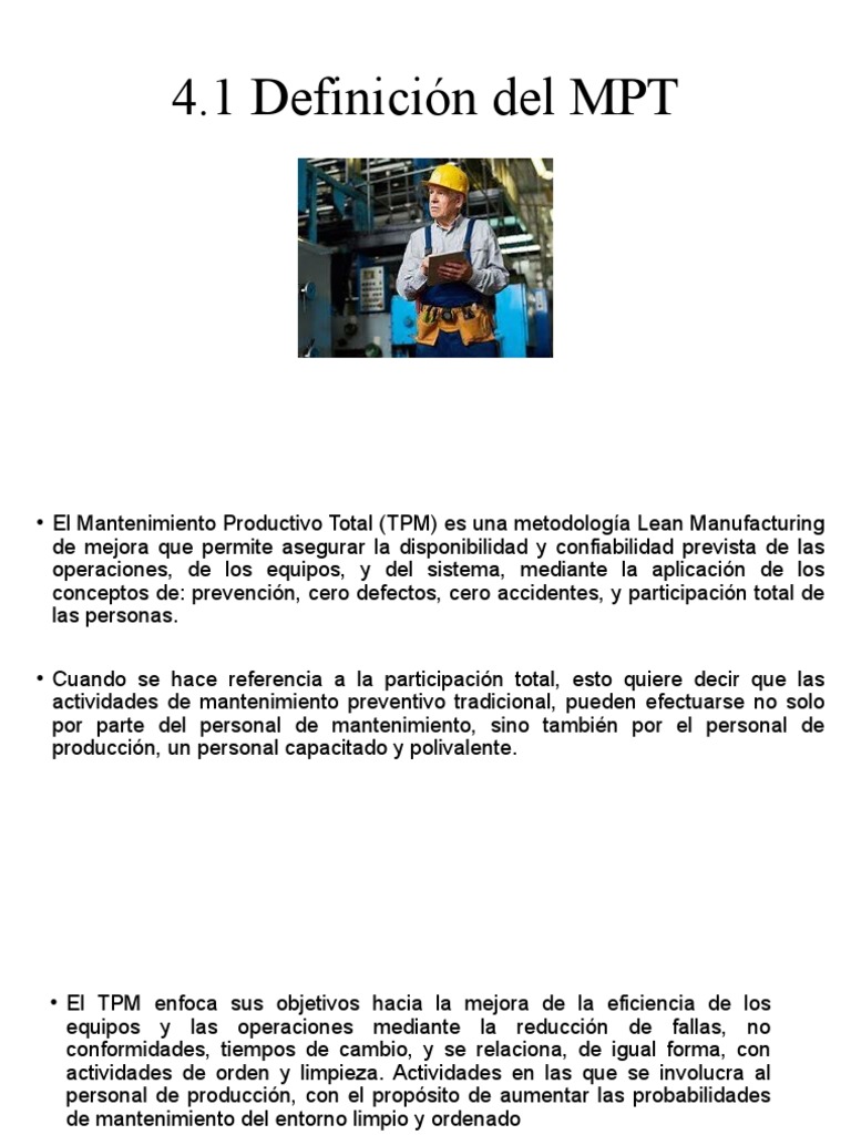 4.1 Definición Del MPT | PDF