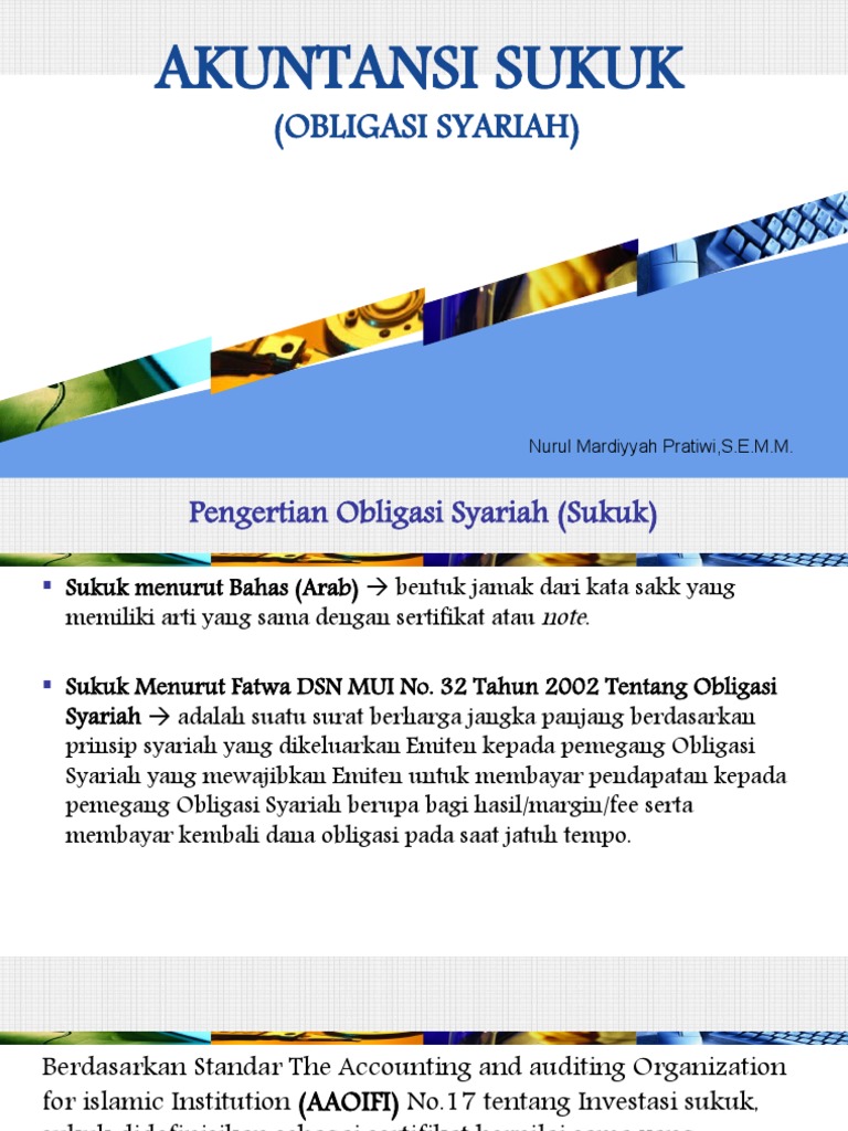 Akuntansi Sukuk (Obligasi Syariah) PT 11 | PDF
