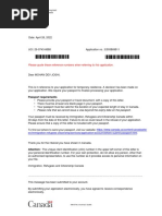 VFS Global Courier & SMS Request Form | PDF | Courier