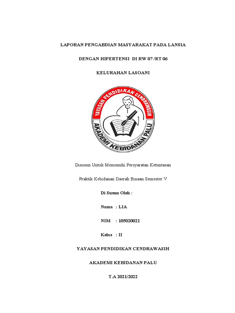 pROPOSAL LIA | PDF | Kesehatan Holistik | Sains & Matematika