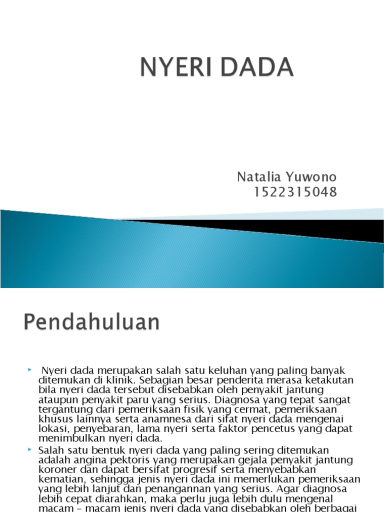 PPT Nyeri Dada | PDF
