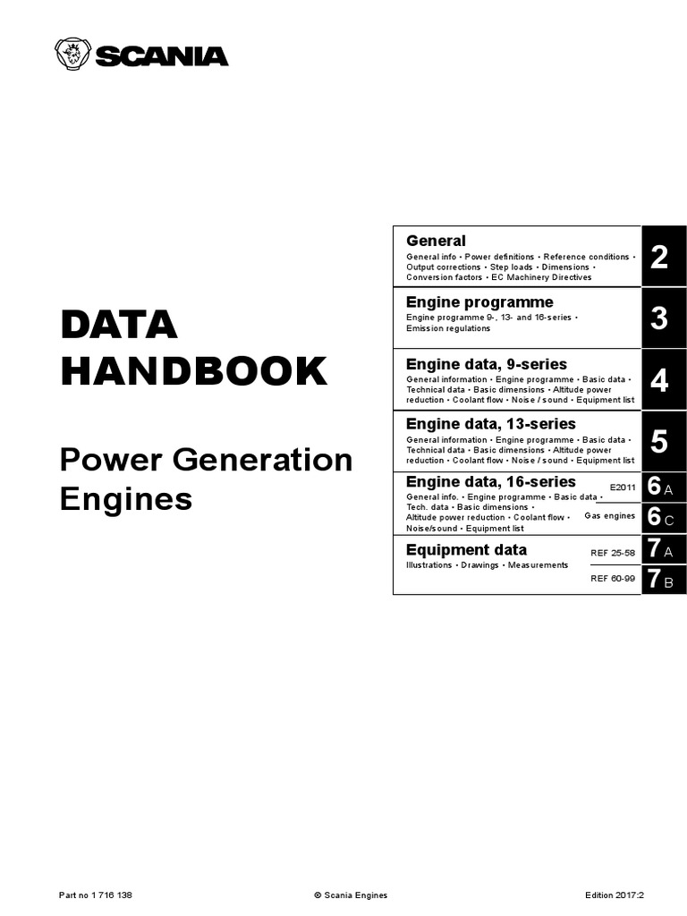 Handbook - Engine | PDF | Engines | Electric Generator