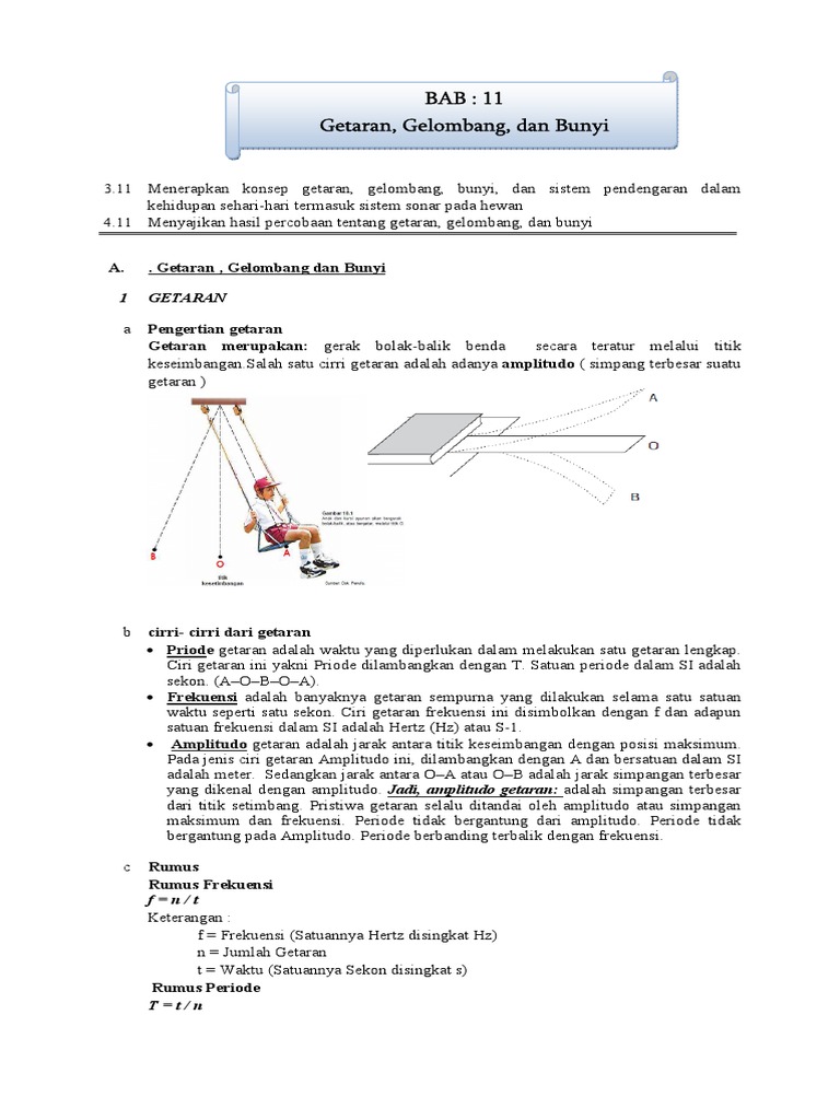 Materi IPA Bab 11 Kelas VIII | PDF