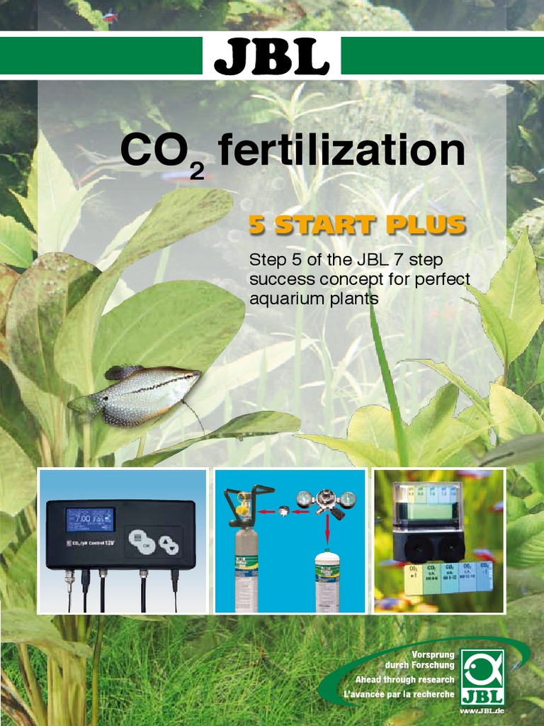 JBL ProFlora CO2 Fertilization Guide | PDF | Carbon Dioxide | Plants